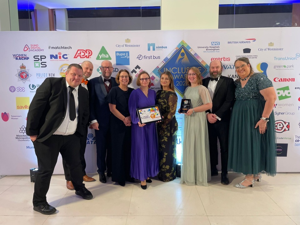 M Group Highways recognised among Top 50 Inclusive UK Employers for 2025/26